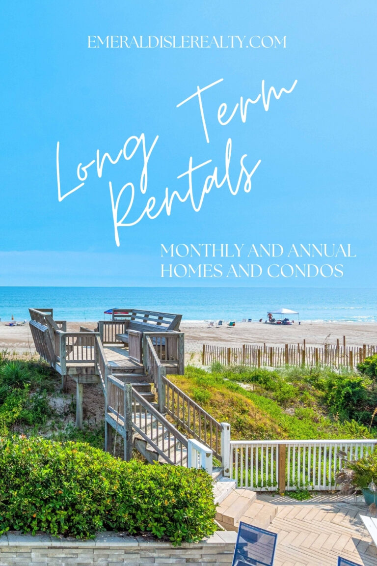 Emerald Isle, NC Long Term Rentals | Annual & Monthly Rentals