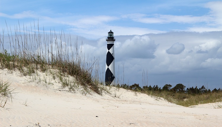 Cape Lookout Lighthouse & National Seashore - Southern Outer Banks NC